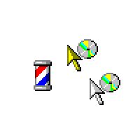 ⊞Windows Classic ¶ ☞supplement☜ Cursors