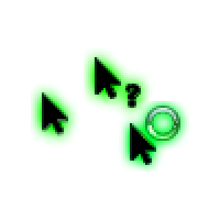Windows 7 Green Glowing Cursors