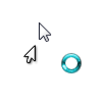 Windows 7 Light Blue Cursors