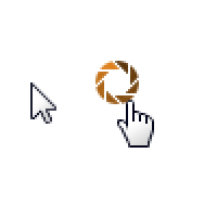 Windows 7 Portal Amber Premium Edit Cursors