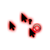 Windows 7 Red Glowing Cursors