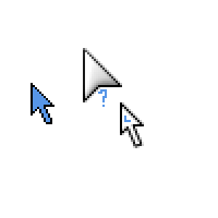 Windows 95 Blue Cursors