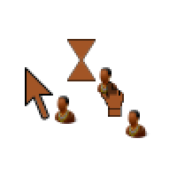 Woodwork Brown Cursors