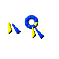 yellow blue Cursors