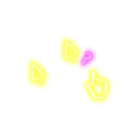 YELLOW NEON Cursors