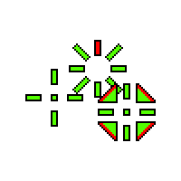 Zielone Celowniki/Green Crosshairs Cursors